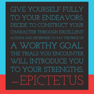 Stoic Coffee Break – "Act according to your principles, not your moods."