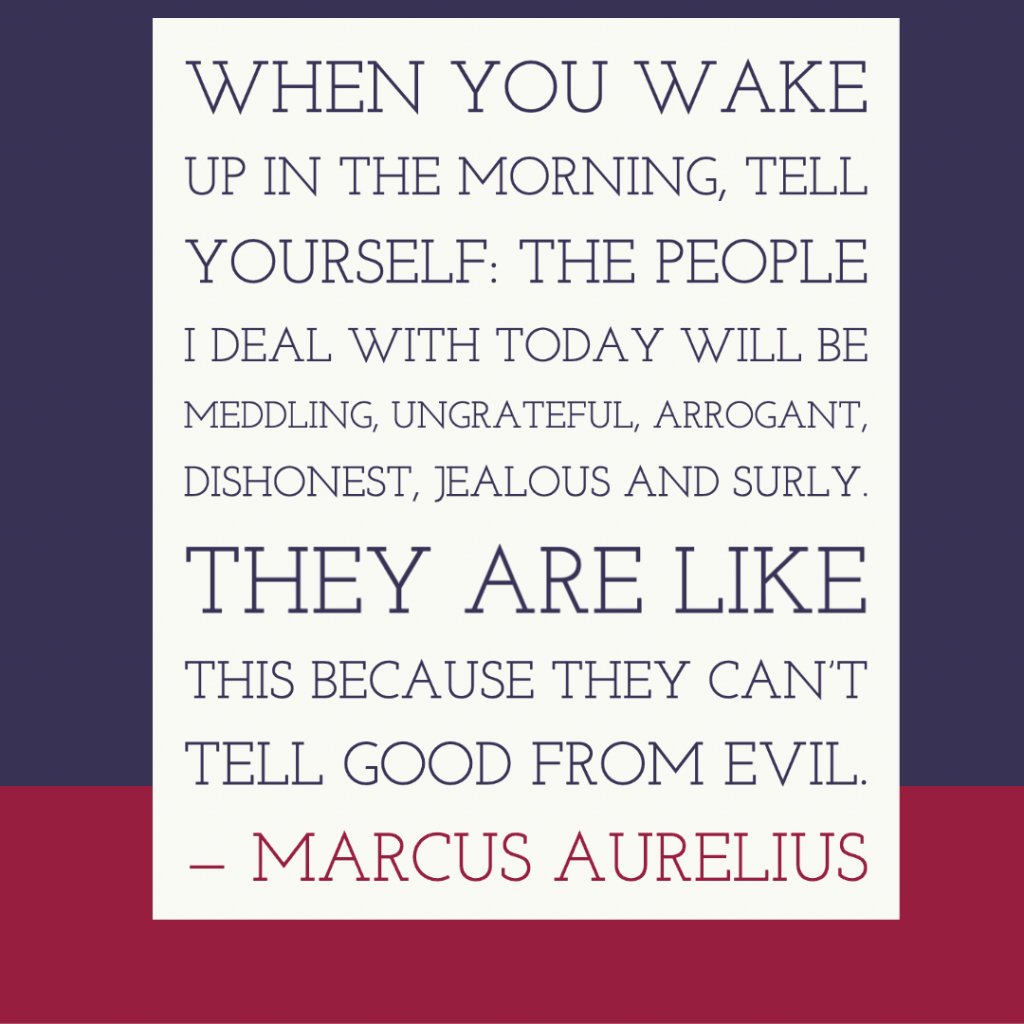 Stoic Coffee Break – "Act according to your principles, not your moods."