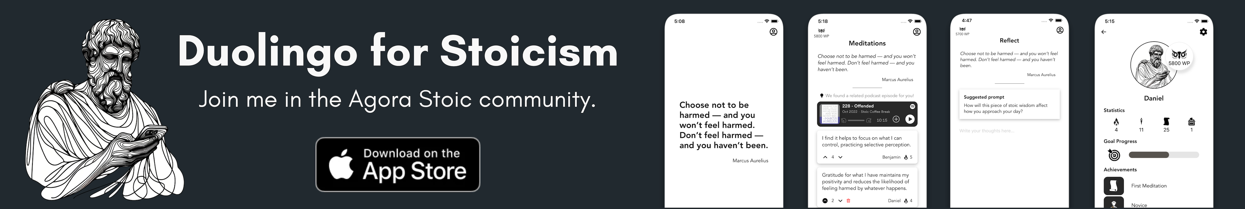 Stoic Coffee Break – "Act according to your principles, not your moods."